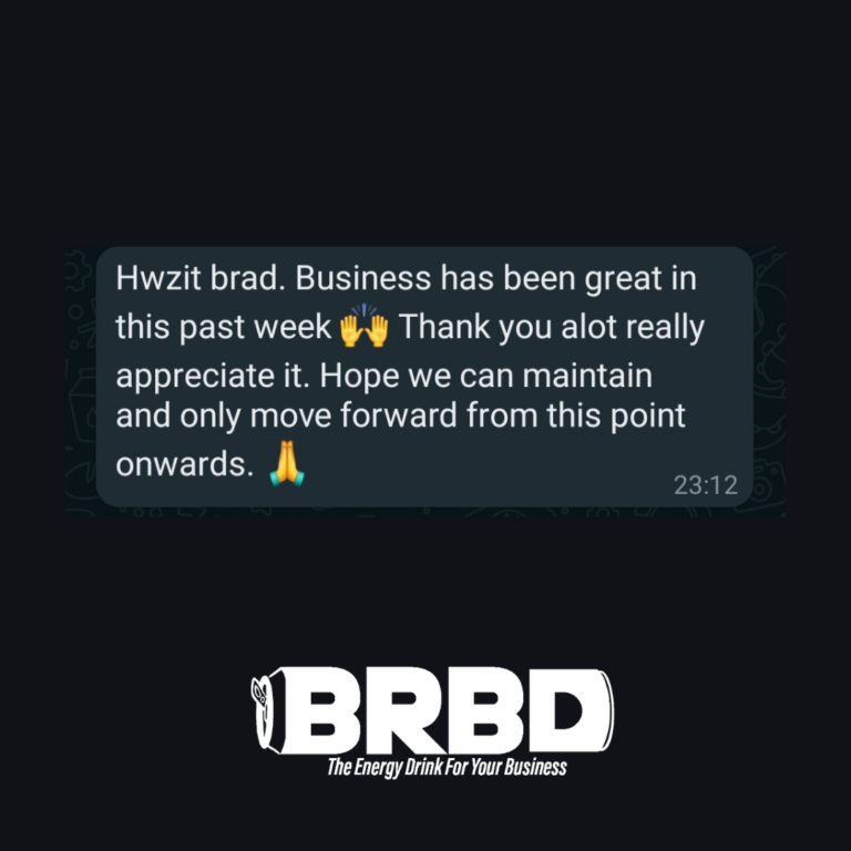 The Energy Drink For Your Business | BRBD Marketing